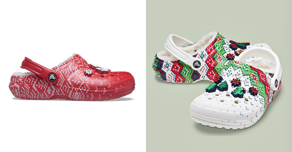 Crocs lance deux modèles des Fêtes pour l'ultime look confo à vos ...