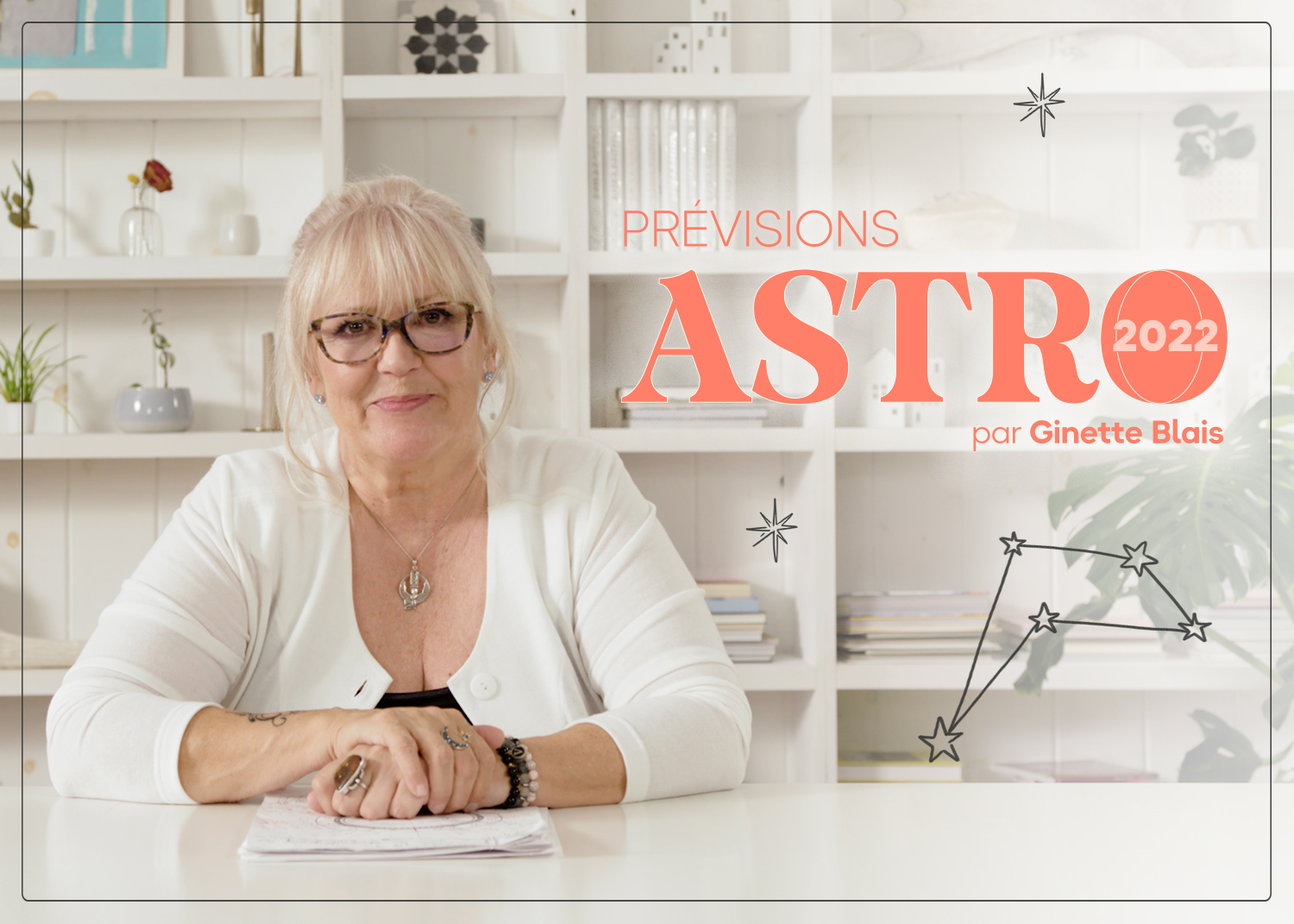 Prévisions Astro 2022 avec Ginette Blais