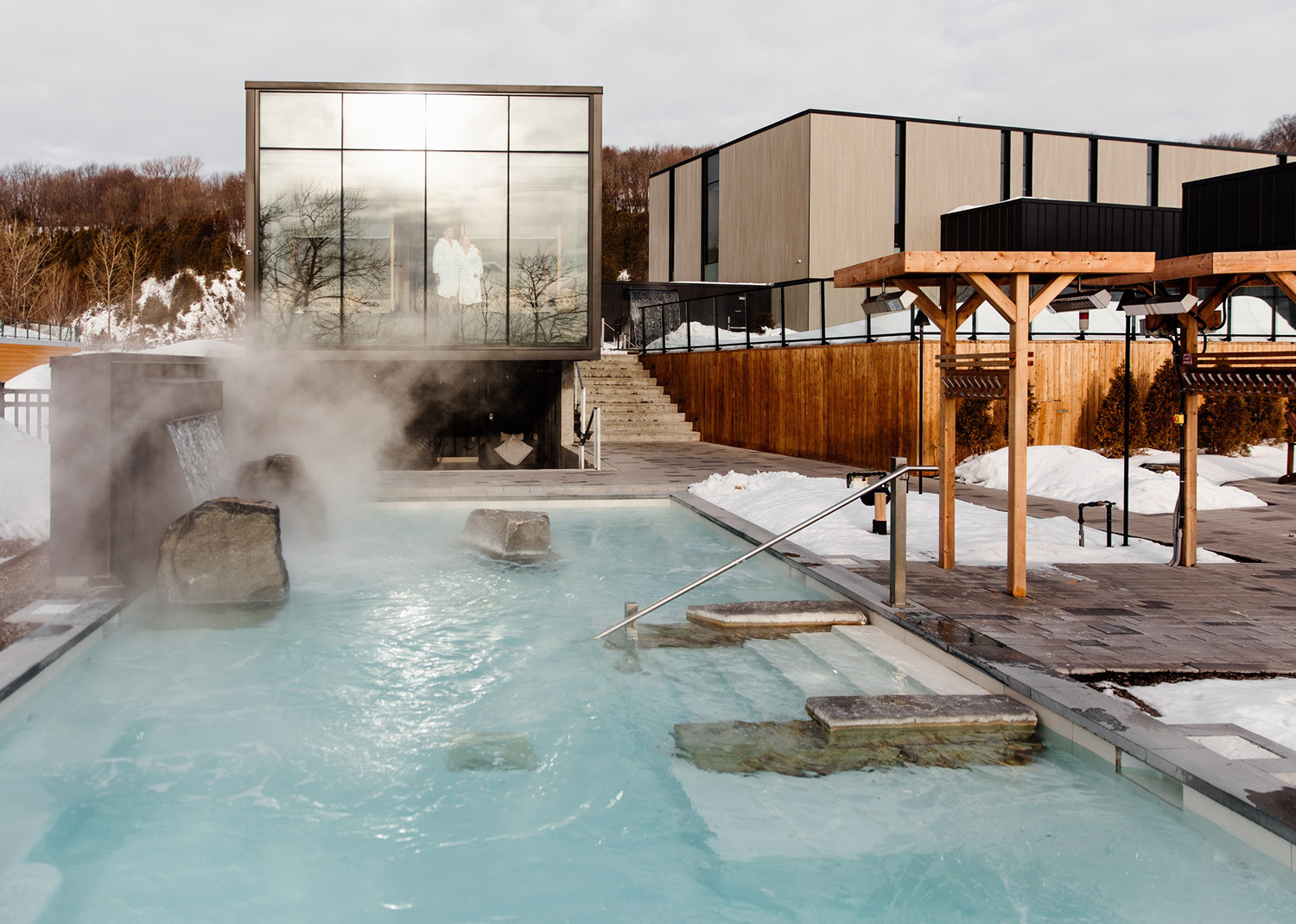 Les meilleurs spas du Québec à visiter en hiver