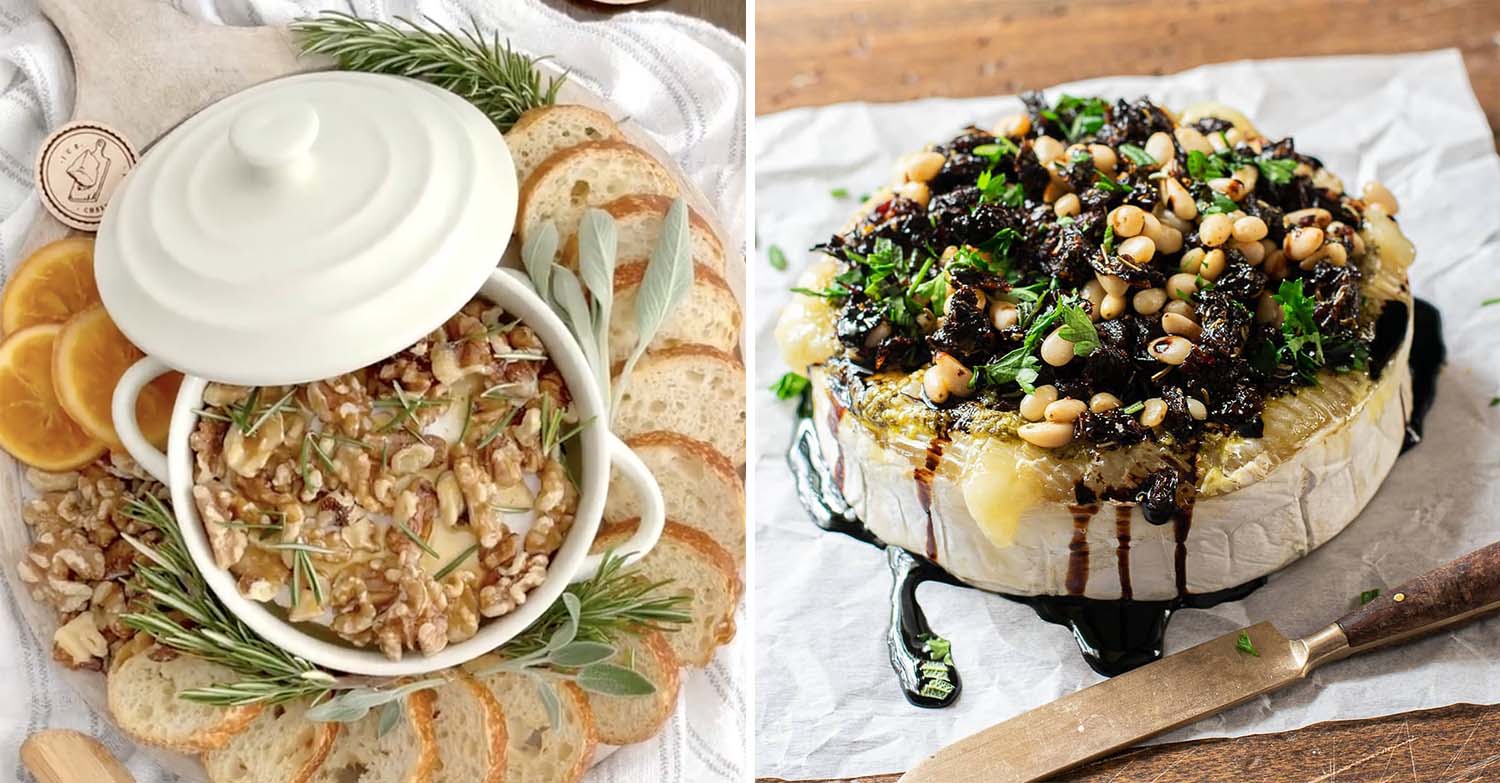Brie fondant : les meilleures garnitures et combinaisons pour l'apéro