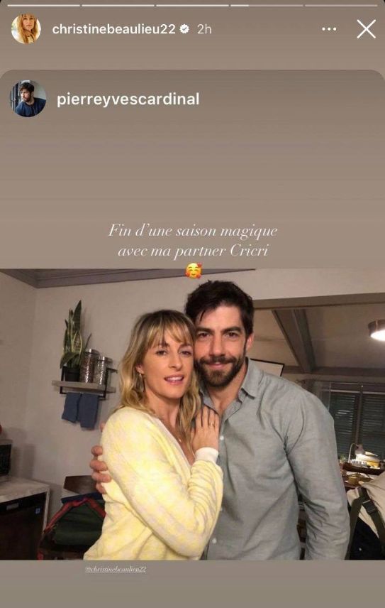 Christine Beaulieu souligne la fin d'un tournage avec de touchantes photos