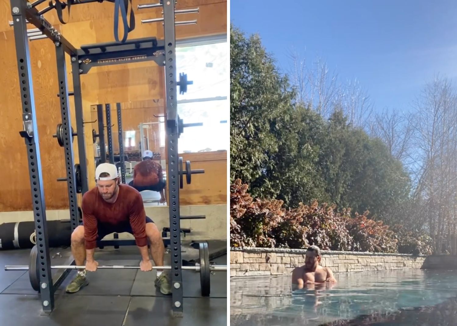 Brandon Prust dévoile ses épaules musclées dans cette routine sportive