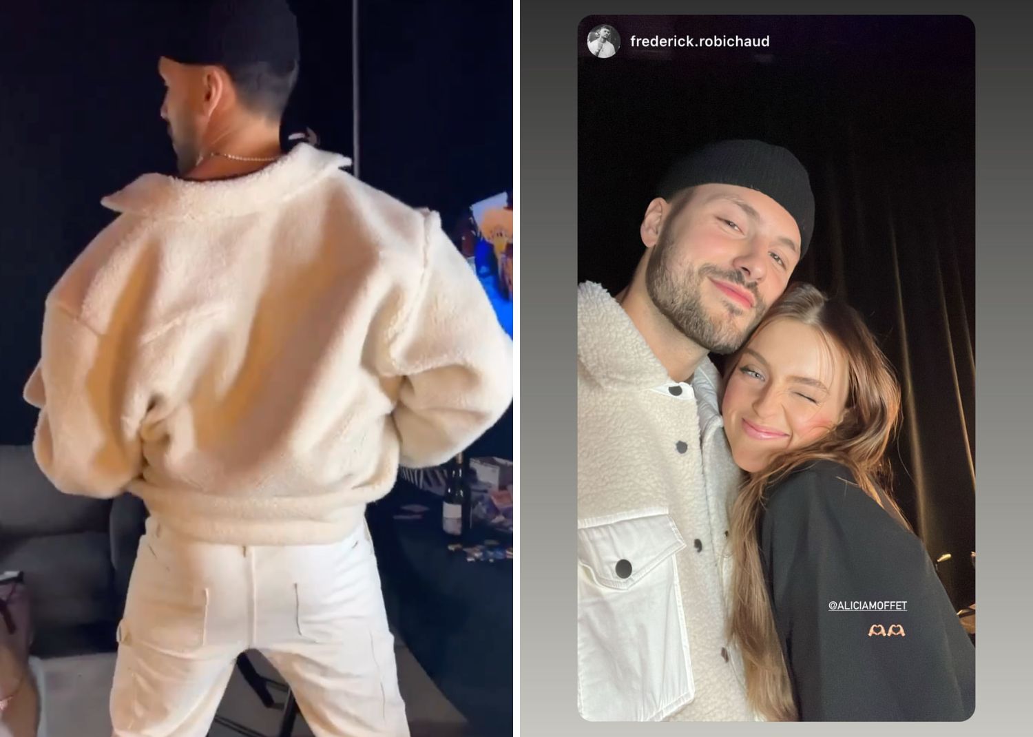 Voyez la danse sexy que Frédérick d’OD a fait pour sa blonde Alicia Moffet