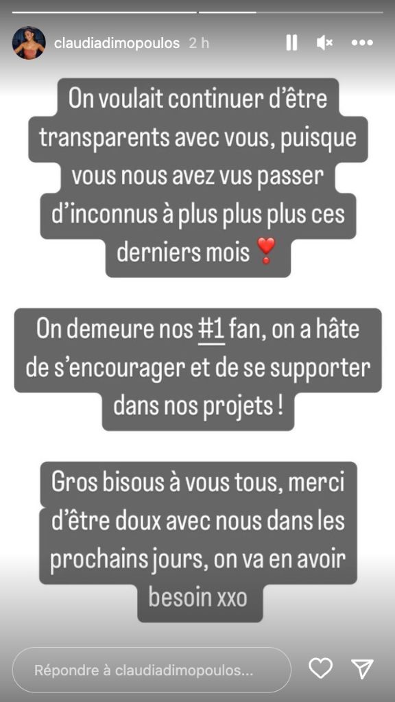 Rupture pour Jimy et Claudia d'OD Martinique