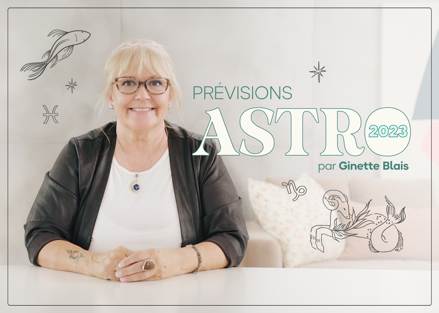 Prévisions 2023 astro, tarot et numérologie avec Ginette Blais