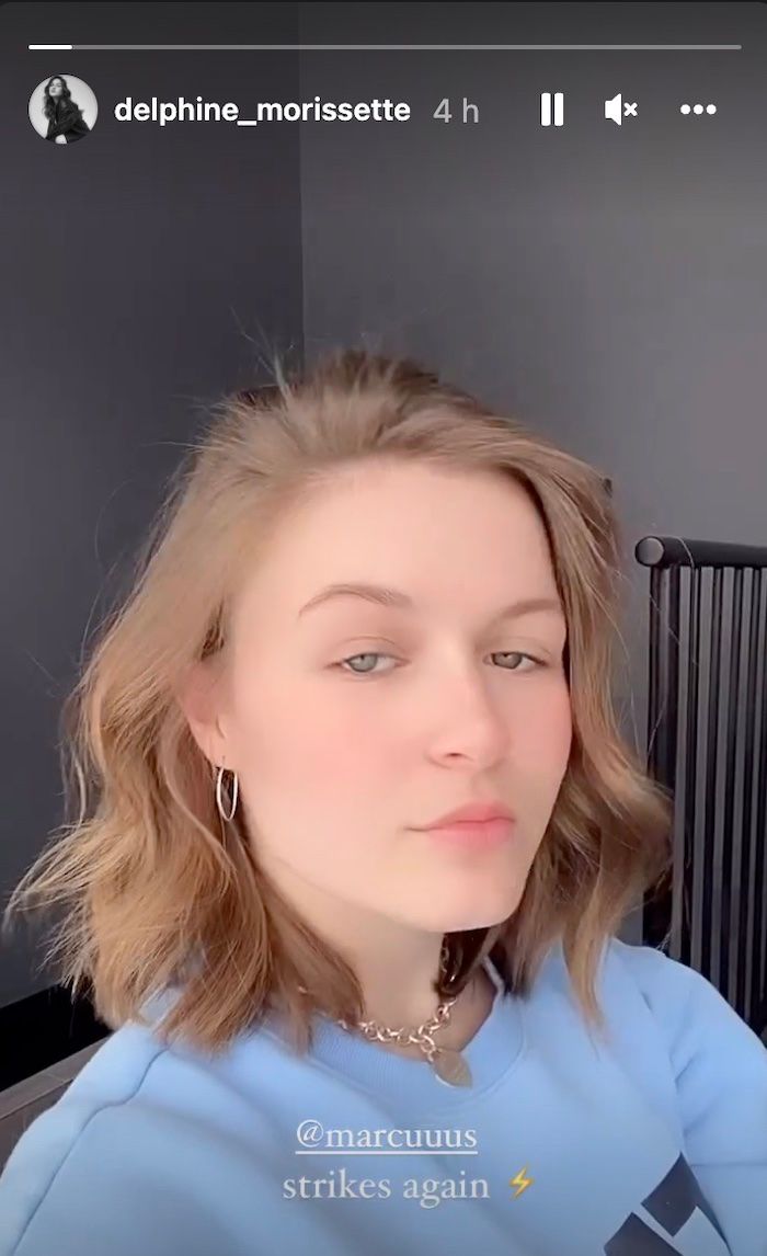 Delphine Morissette dévoile son tout nouveau look!