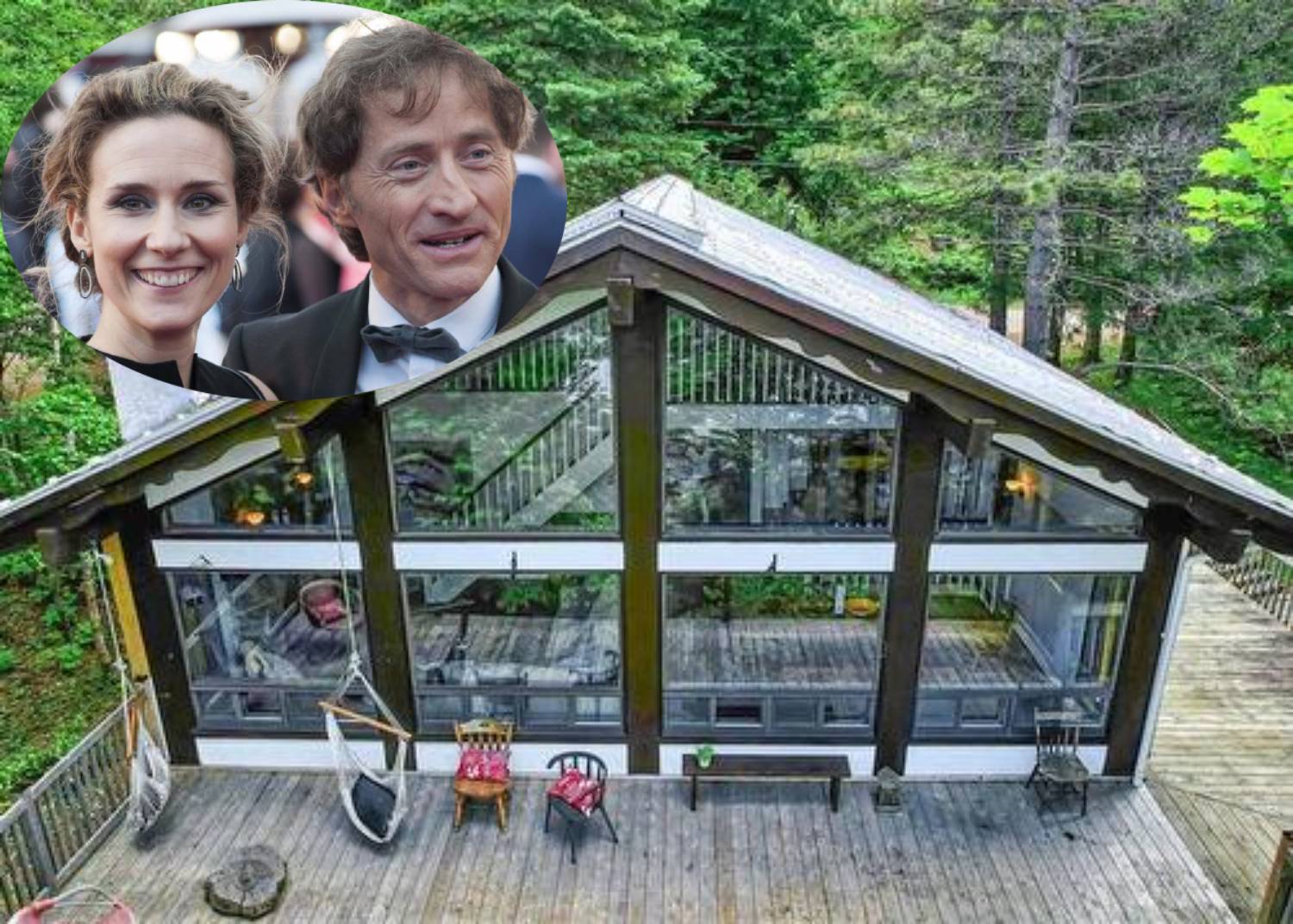 Édith Cochrane et Emmanuel Bilodeau vendent leur superbe maison au bord ...