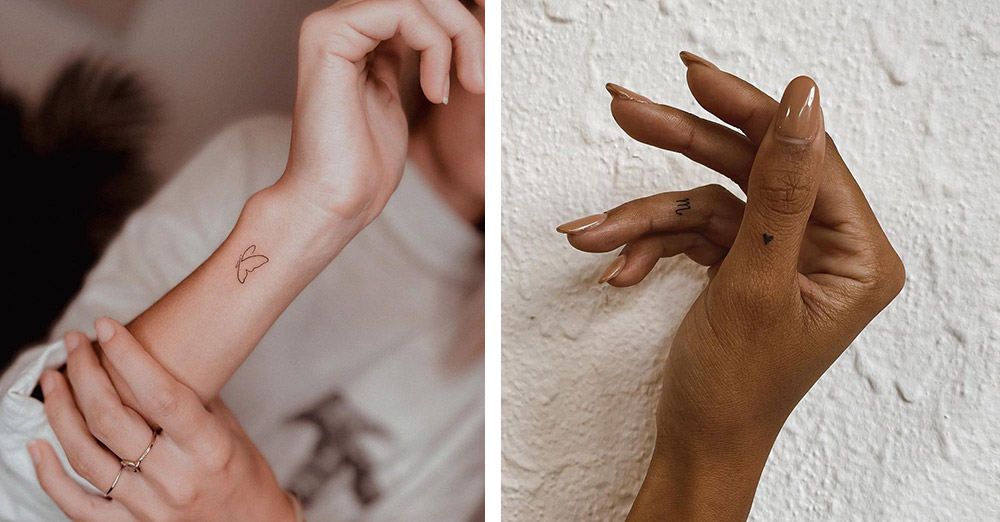 15 idées de mini-tattoos simples et discrets