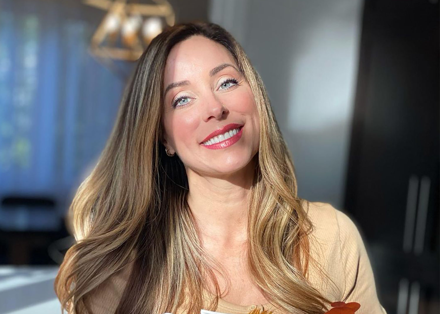 Anick Dumontet se la coule douce en Andalousie