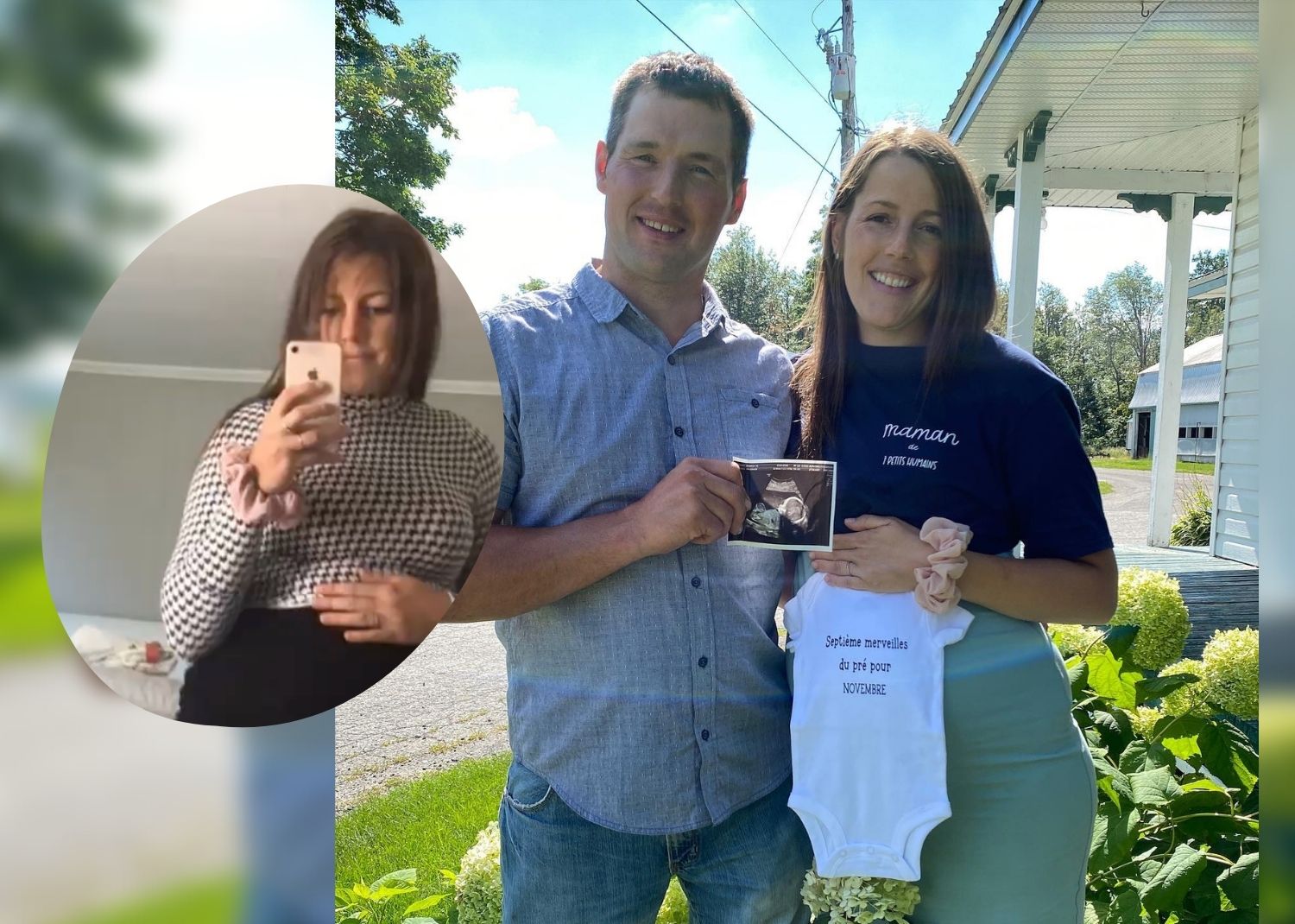 Jessyca de L’amour est dans le pré dévoile son baby bump à 31 semaines ...