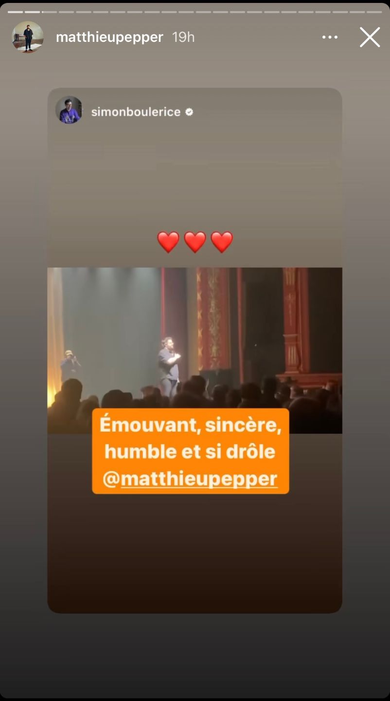Matthieu Pepper fait sensation à la première de son one-man show