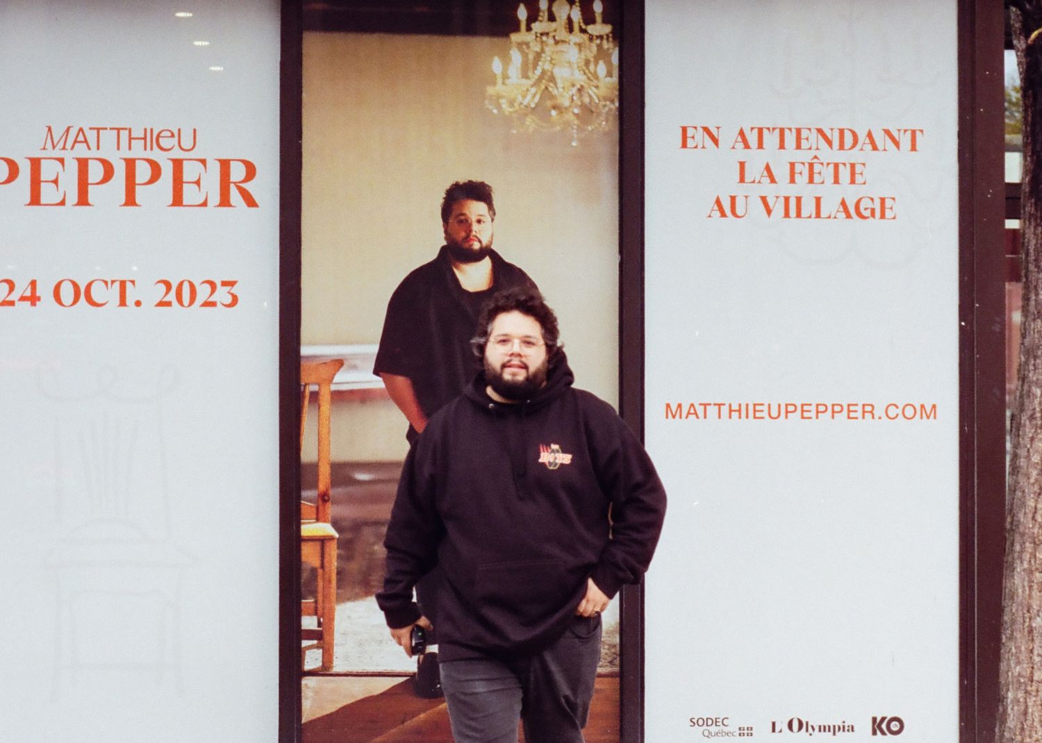 Matthieu Pepper fait sensation à la première de son one-man show