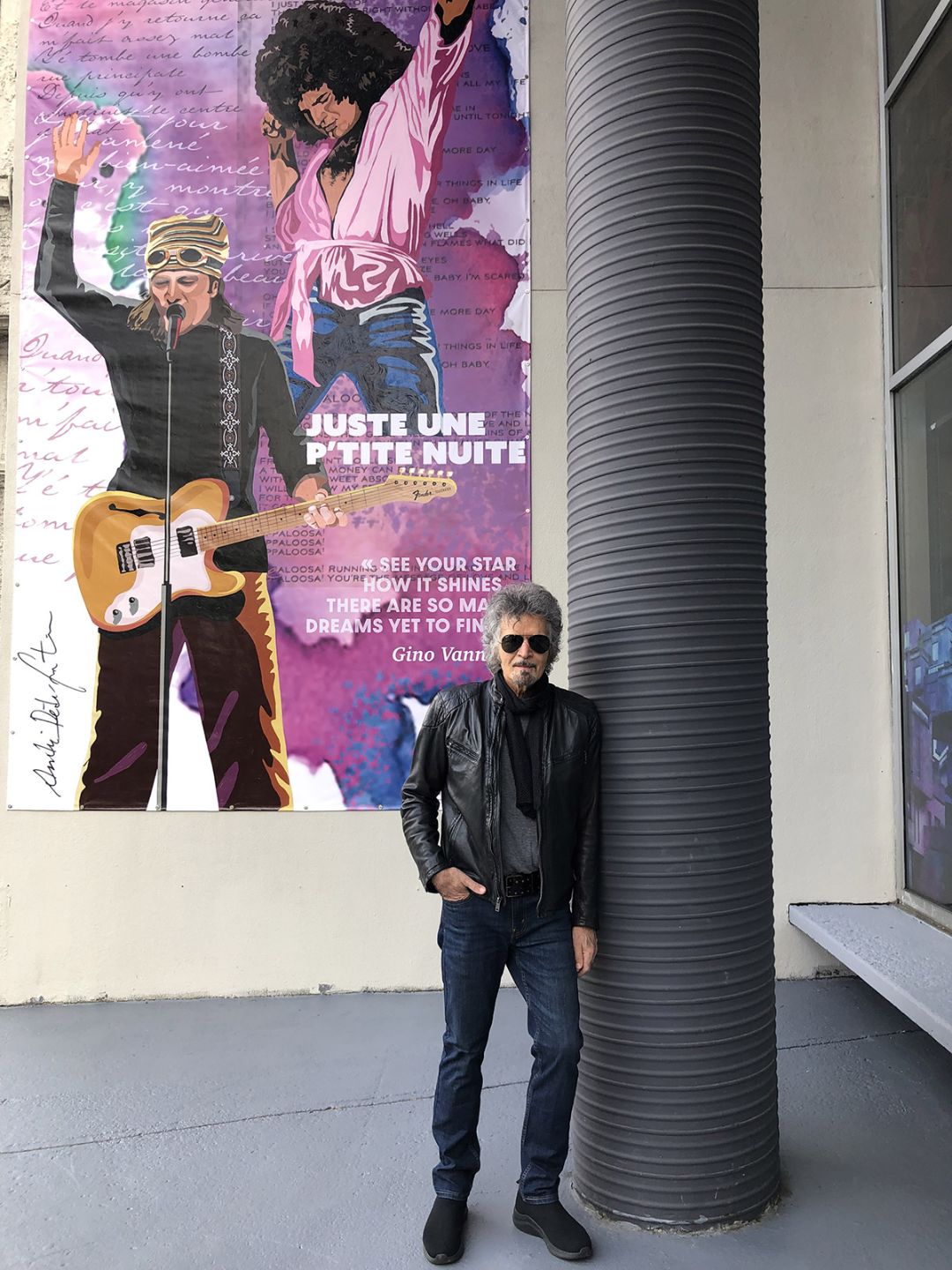 Une nouvelle murale en hommage à Gino Vannelli et Dédé Fortin