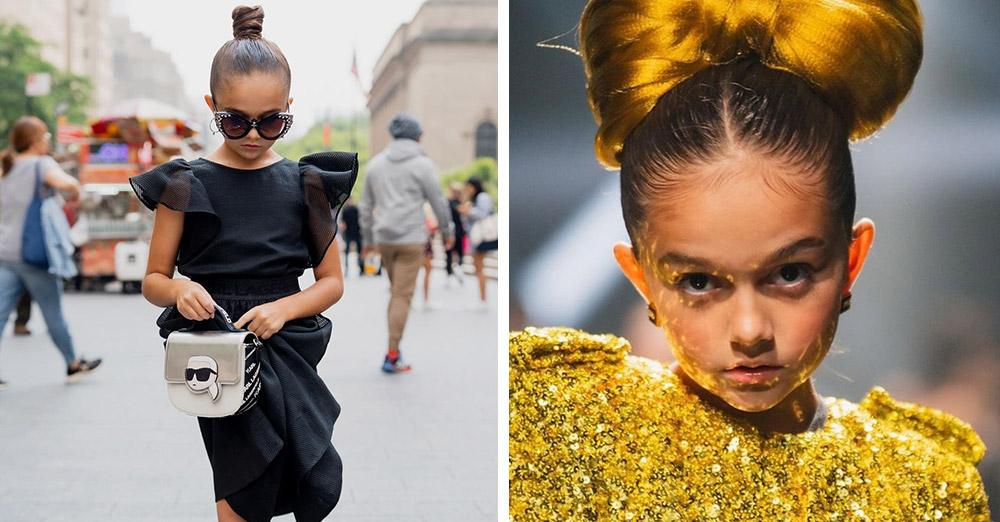 Cette fillette influenceuse de seulement 10 ans fait jaser