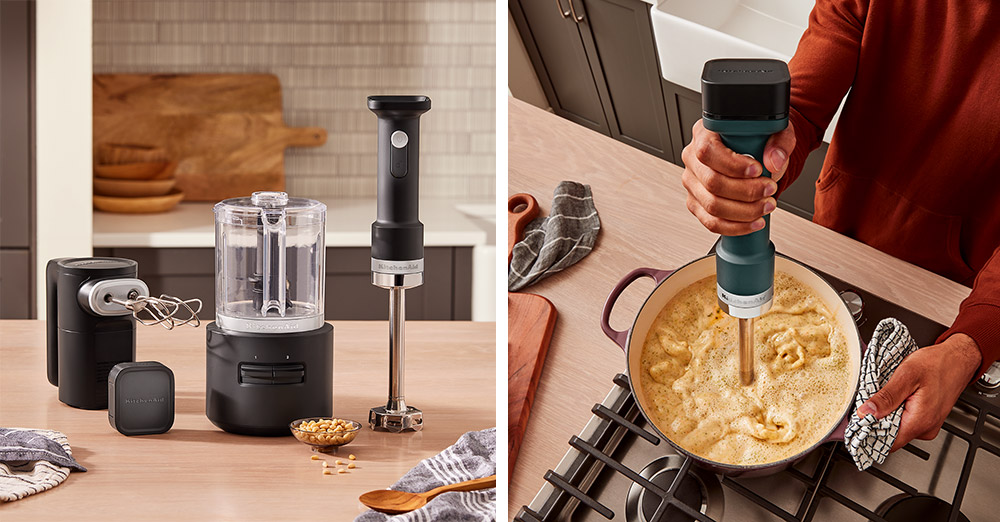 KitchenAid lance une collection d'appareils pour cuisine sans fil