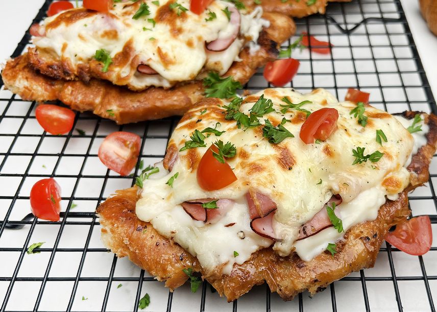 Smash croissant croque-monsieur par Max L'Affamé