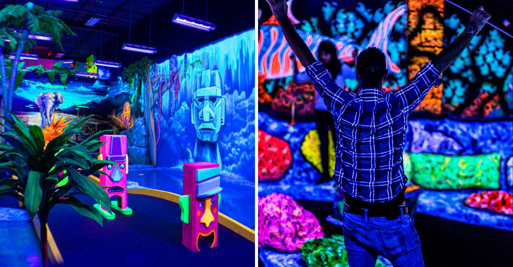 5 mini-putts intérieurs ouverts à l'année