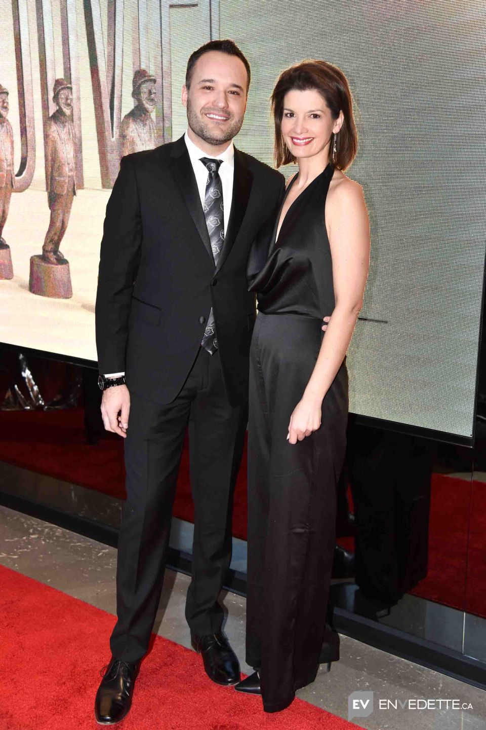 Malgré les rumeurs de rupture, Geneviève Guilbault et Mathieu Lacombe ont foulé le tapis rouge ...