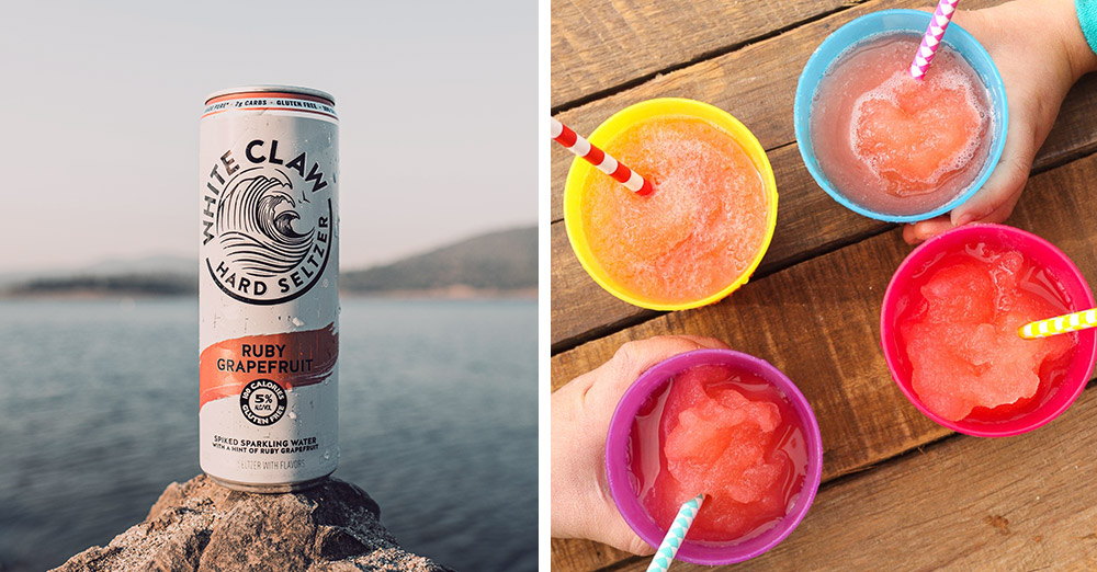 Slush White Claw: comment faire la recette chez vous