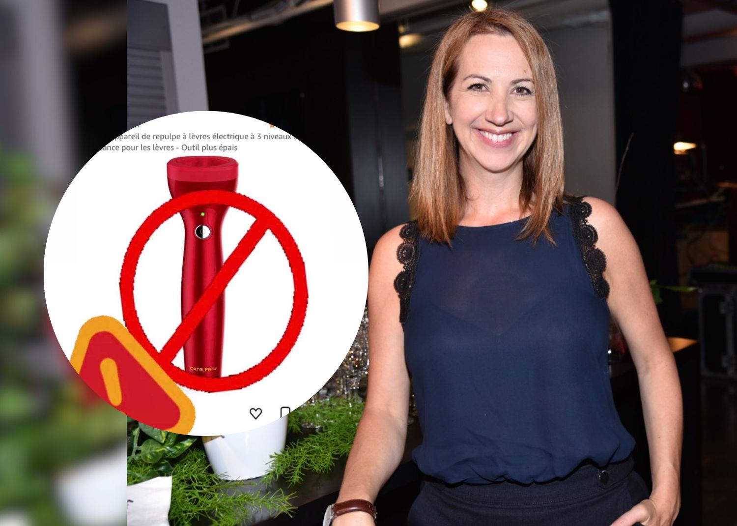 Mélanie Maynard a essayé un gadget pour repulper les lèvres et ça ne s ...