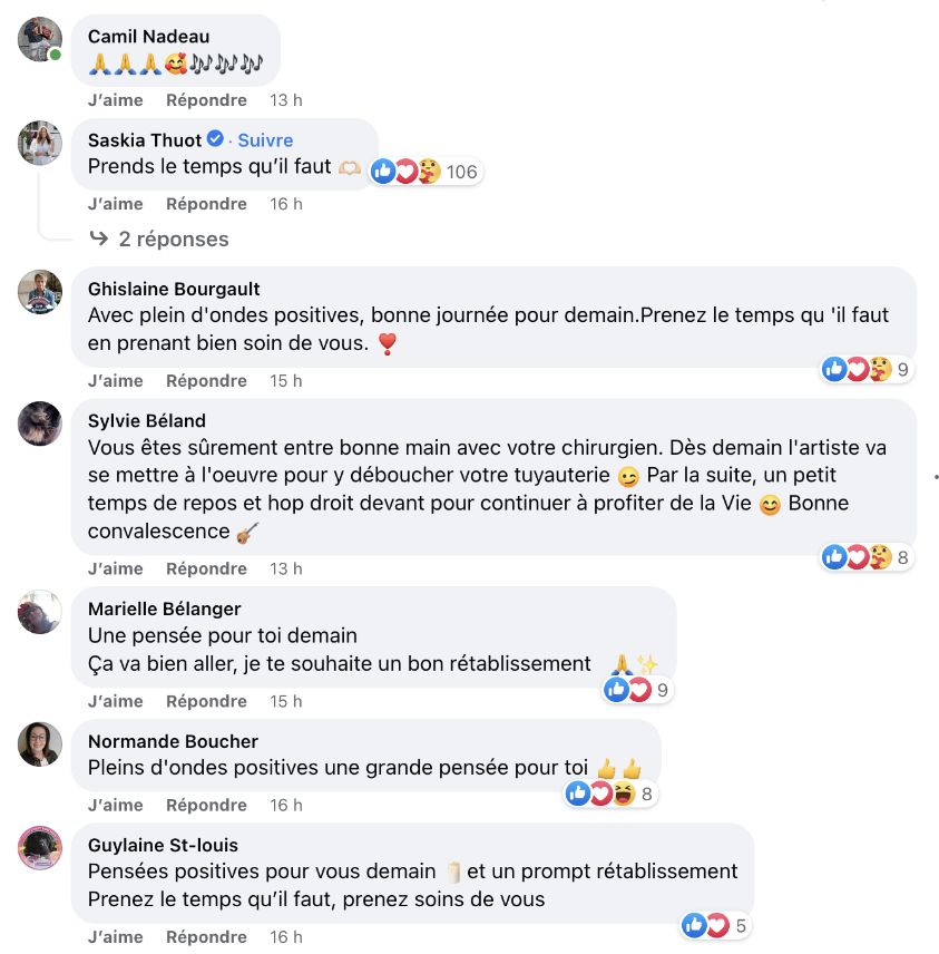 Patrick Norman subira une opération pour le cœur dans les prochaines heures