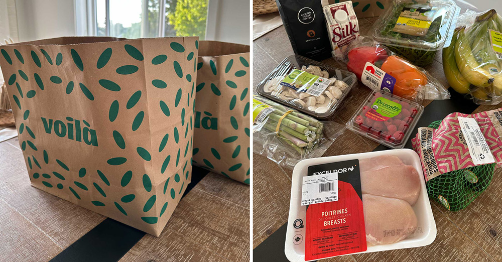 Votre épicerie livrée à la maison grâce à Voilà par IGA