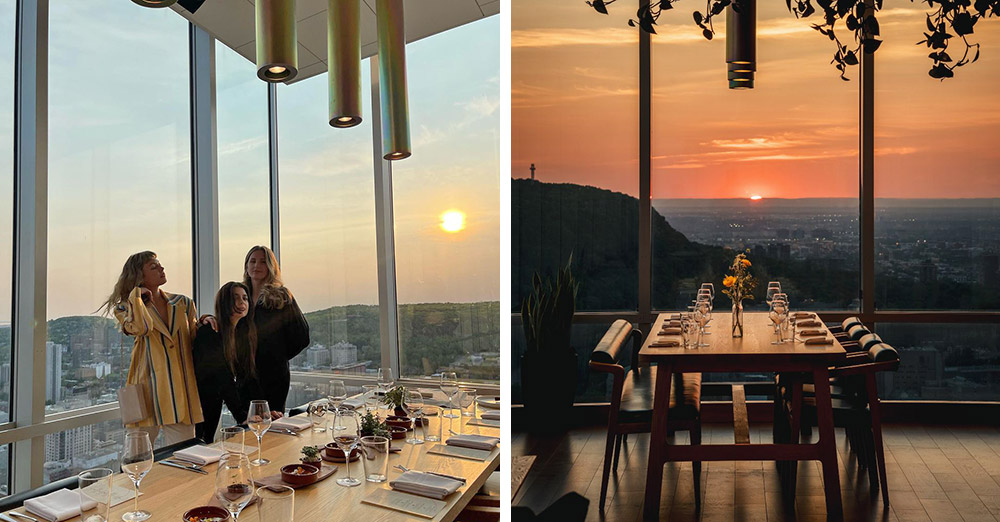 Ce nouveau resto est maintenant le plus haut de Montréal