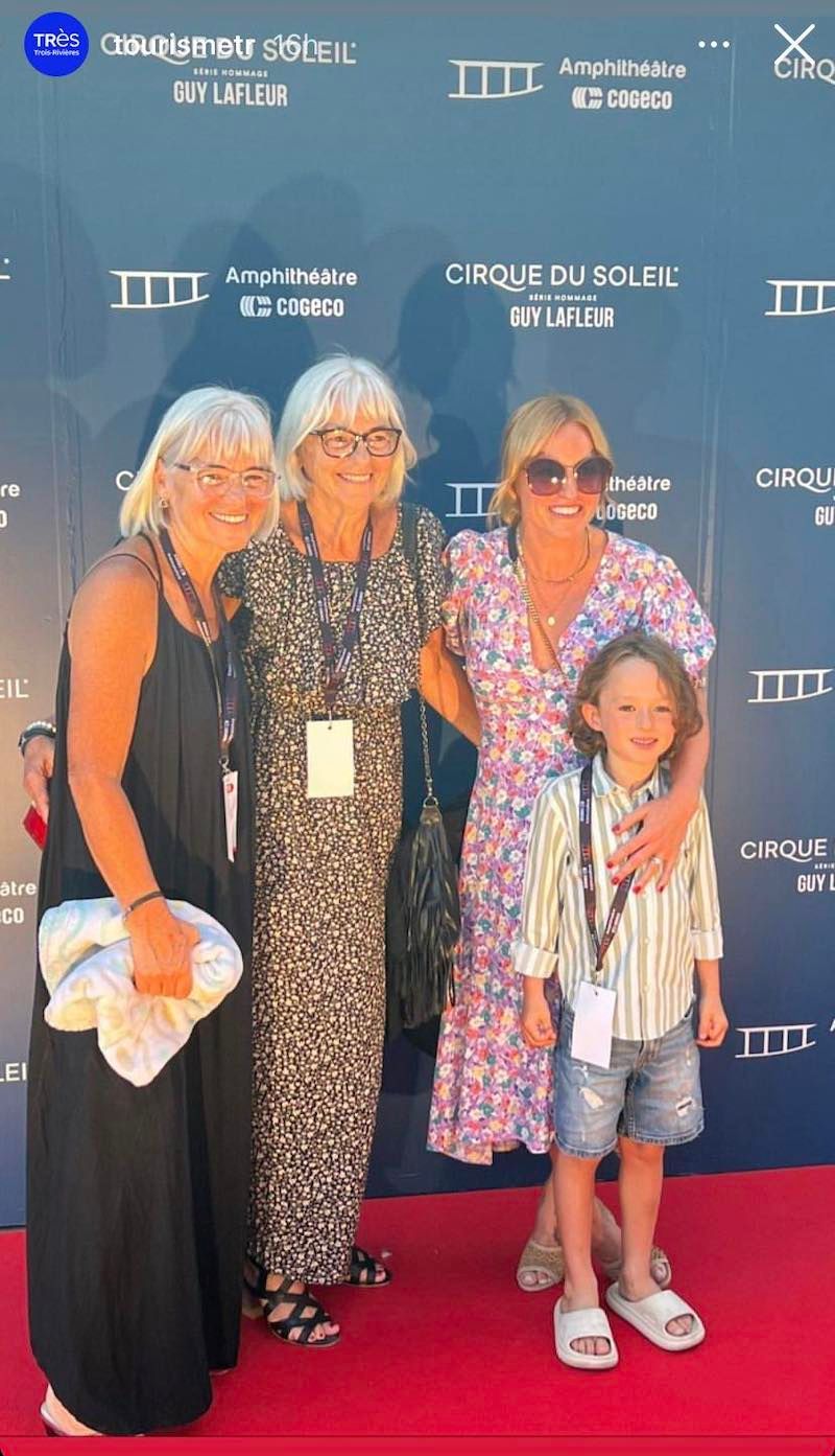 Rare apparition de Paul Houde sur le tapis rouge