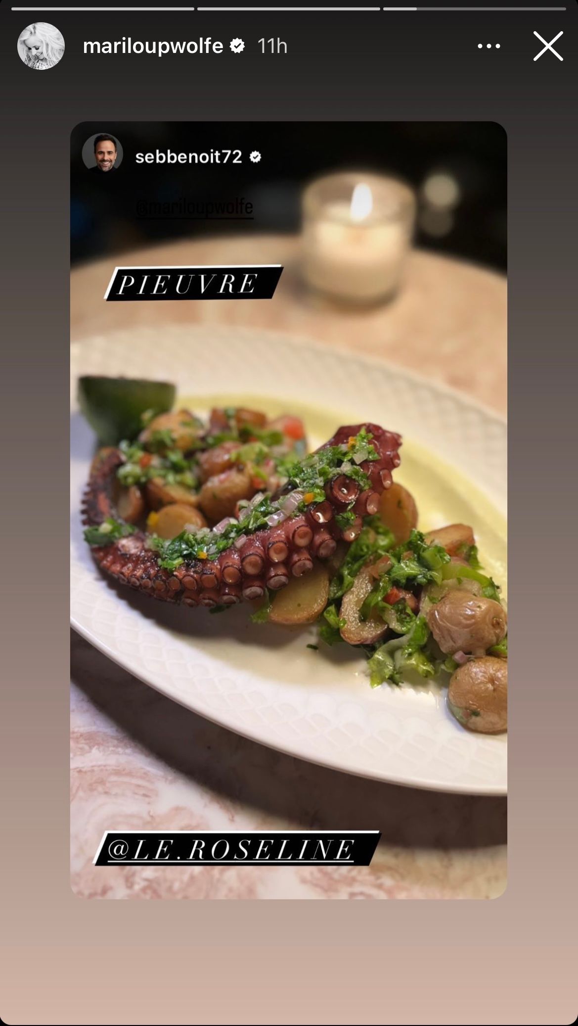 Mariloup Wolfe était en tournage dans ce lieu bien spécial