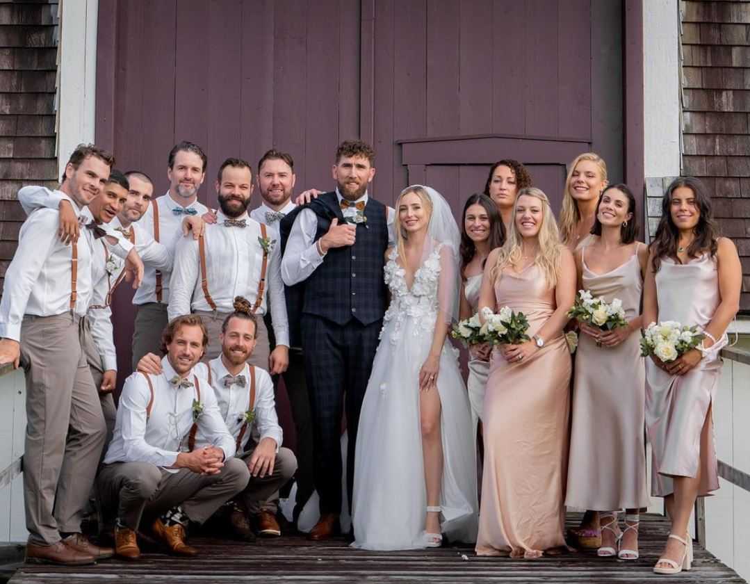 La fille de Patrick Roy partage une MAGNIFIQUE photo avec lui à son mariage