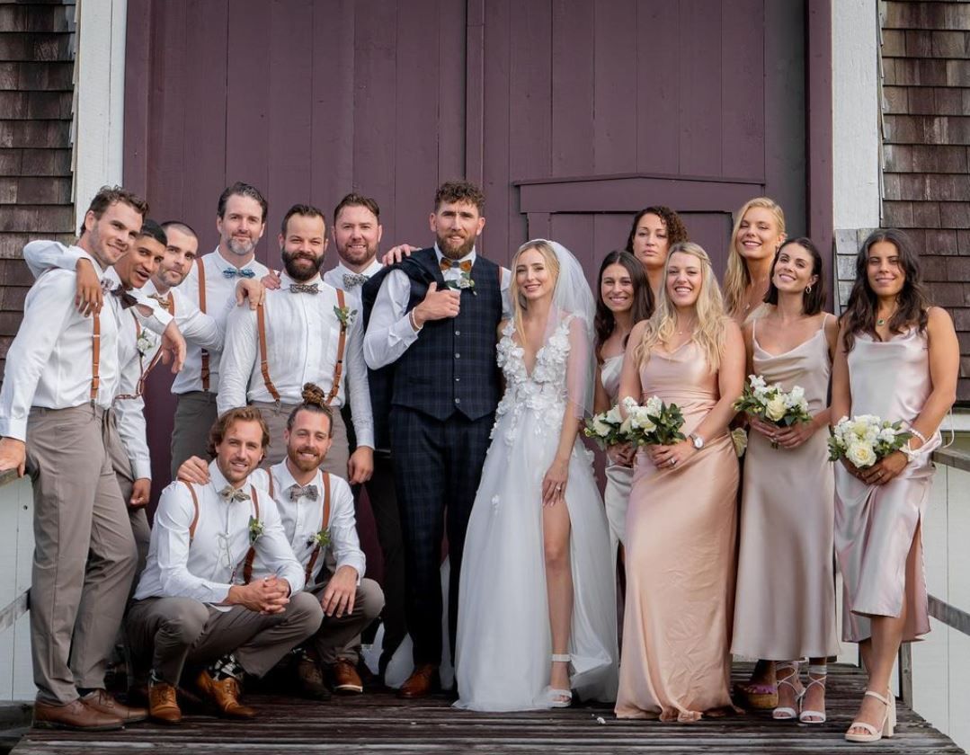 La fille de Patrick Roy partage une MAGNIFIQUE photo avec lui à son mariage