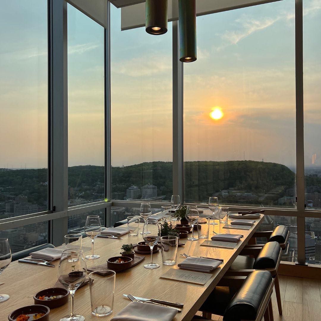 Ce nouveau resto est maintenant le plus haut de Montréal
