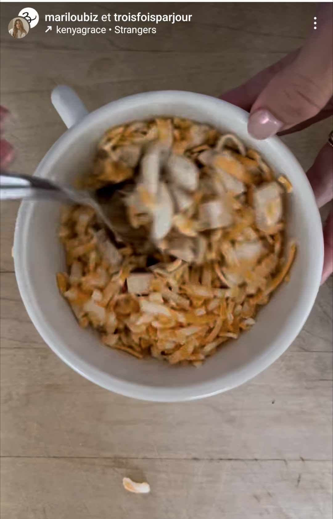 Marilou partage sa recette de déjeuner prête en 90 secondes