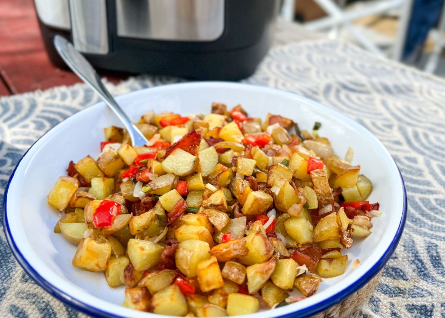 Petites patates déjeuner au air fryer