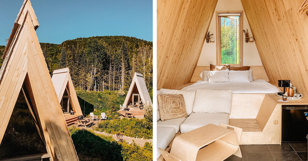 Farouche: refuges éco-luxueux à découvrir à Mont-Tremblant
