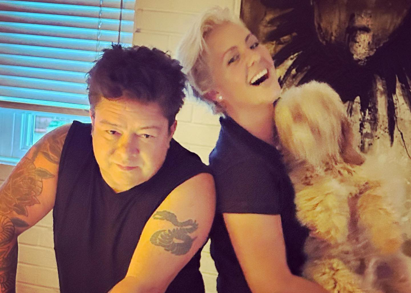 Éric Lapointe offre un «cadeau» de taille à sa douce pour sa fête