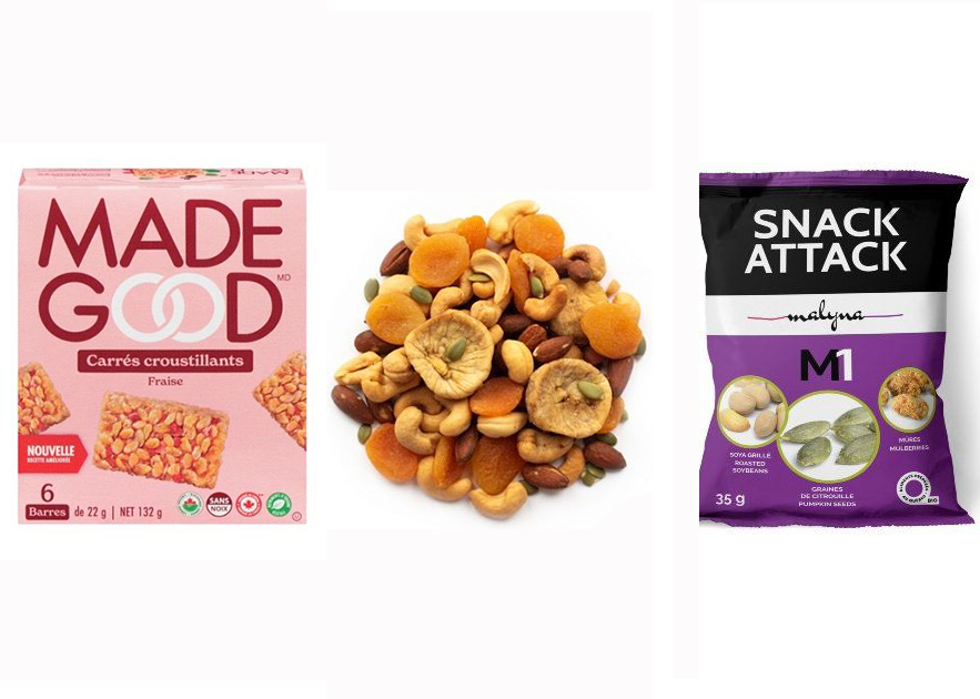 5 collations santé du commerce pour la boîte à lunch