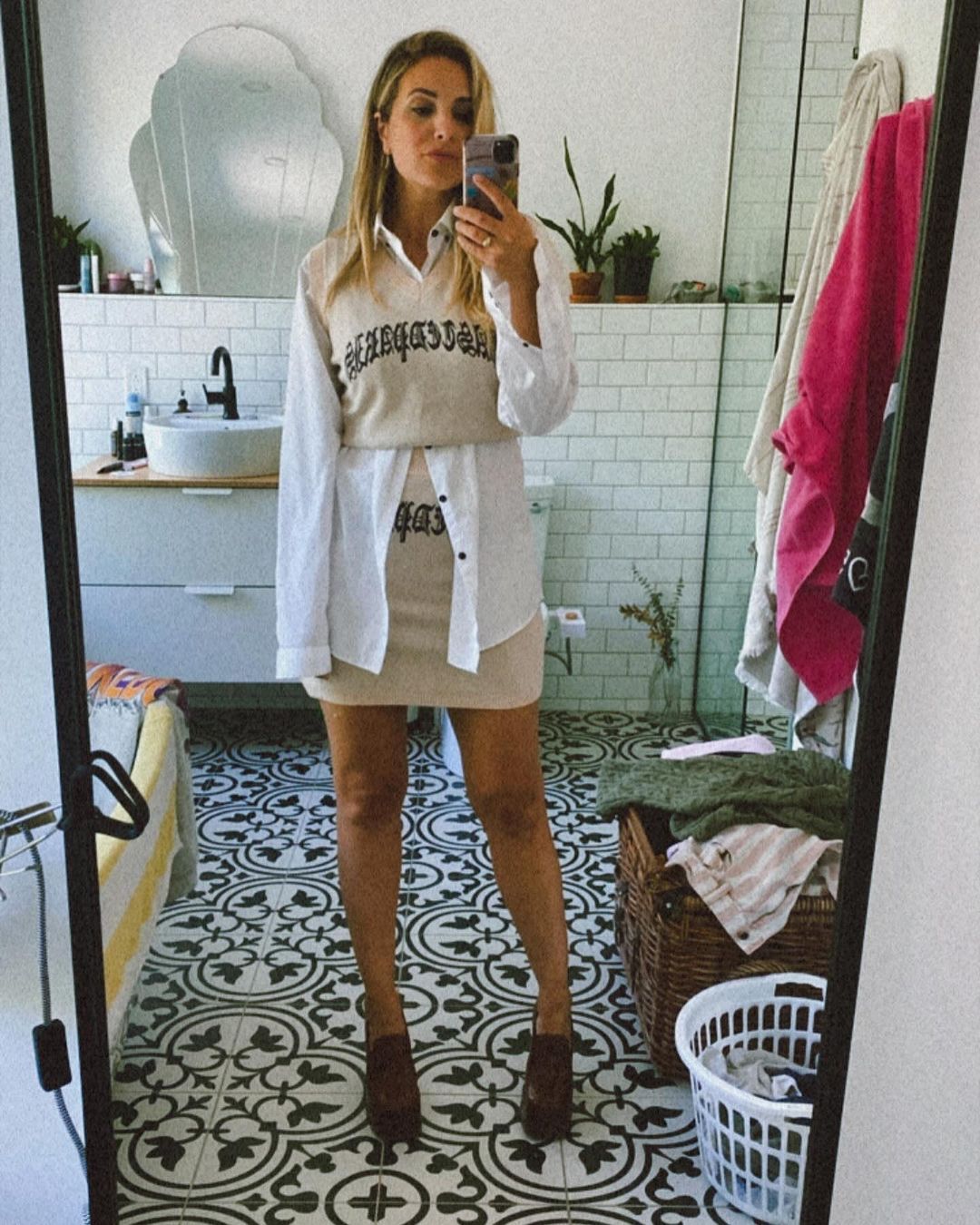 Marie-Josée Gauvin saisit le regard dans ce haut de fantaisie