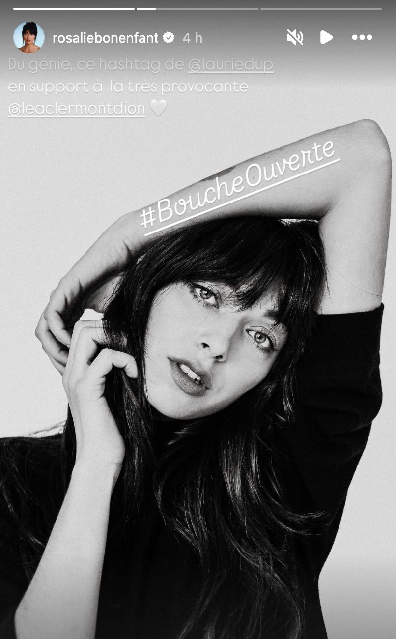 Rosalie Bonenfant publie un message puissant et suscite une vague de ...