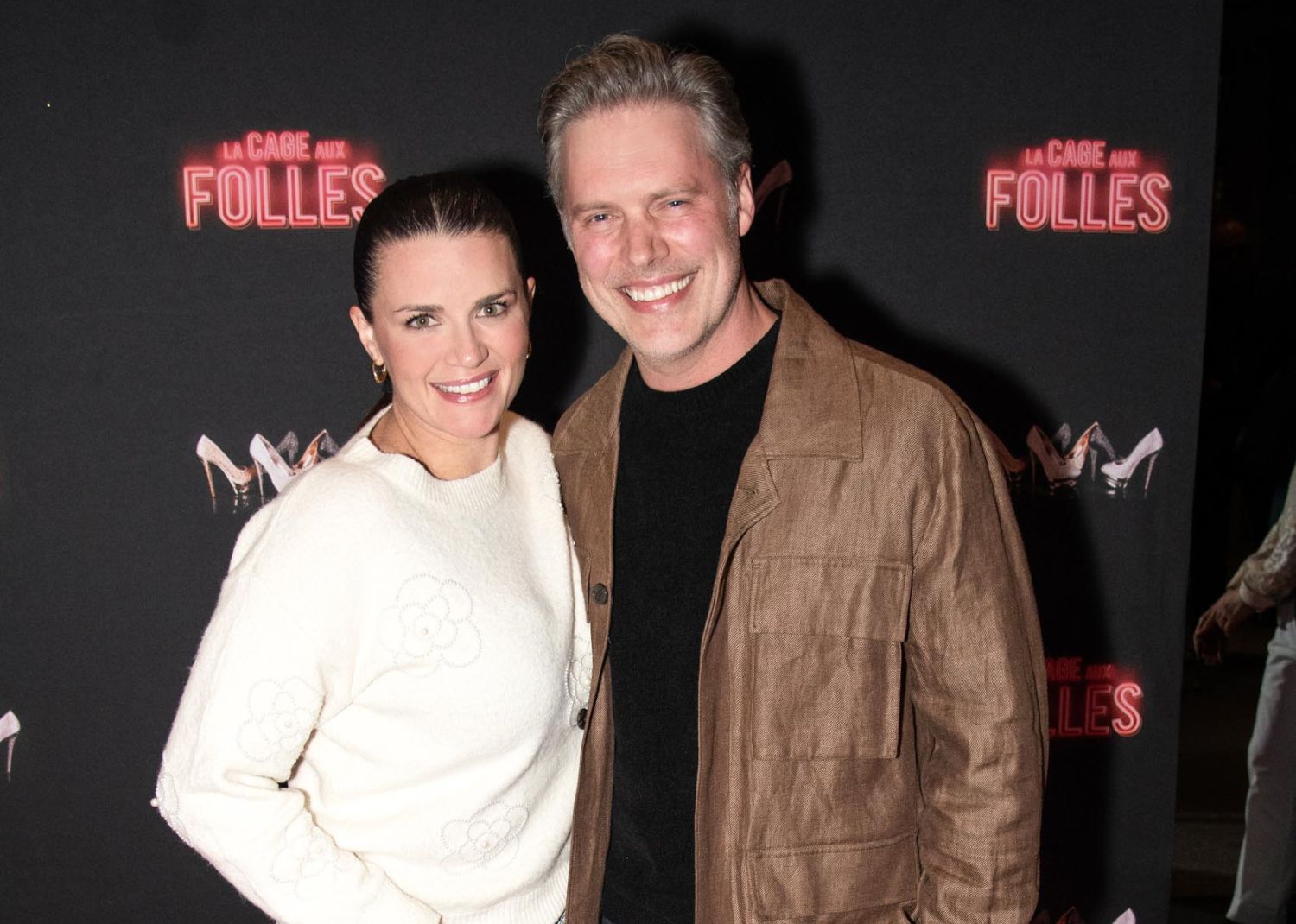 Rare photo de Jean-François Breau avec ses grandes filles