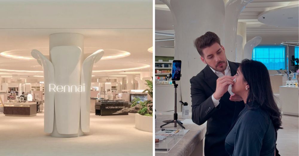 Rennaï: l‘immense boutique beauté offre des mises en beauté gratuites ...