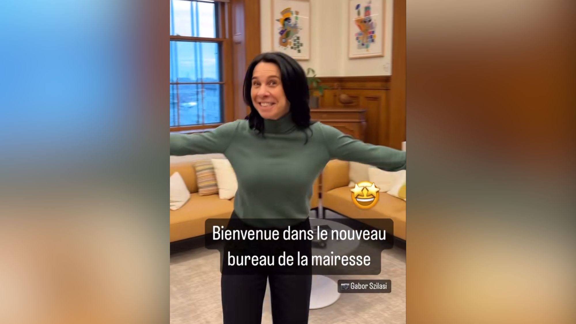Valérie Plante nous fait visiter son nouveau bureau