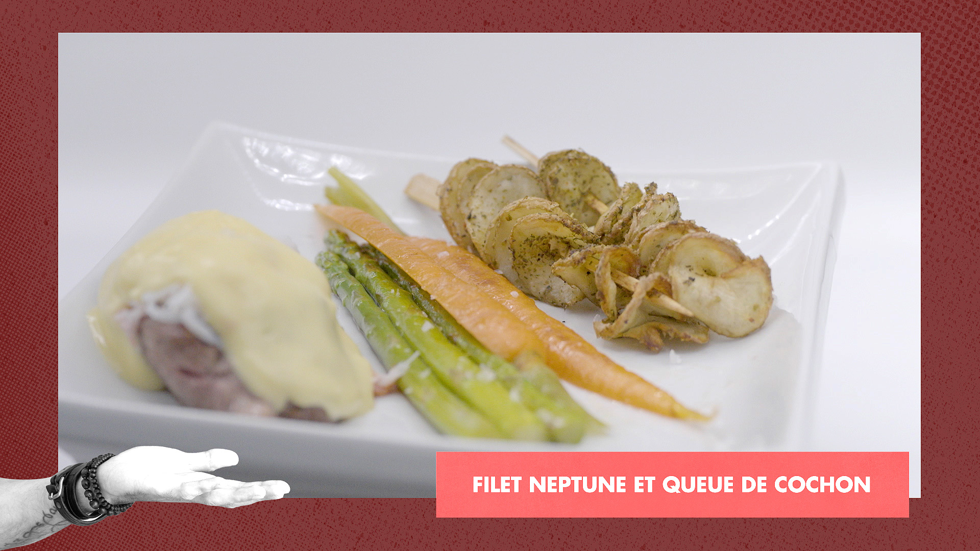 Filet Neptune et queue de cochon