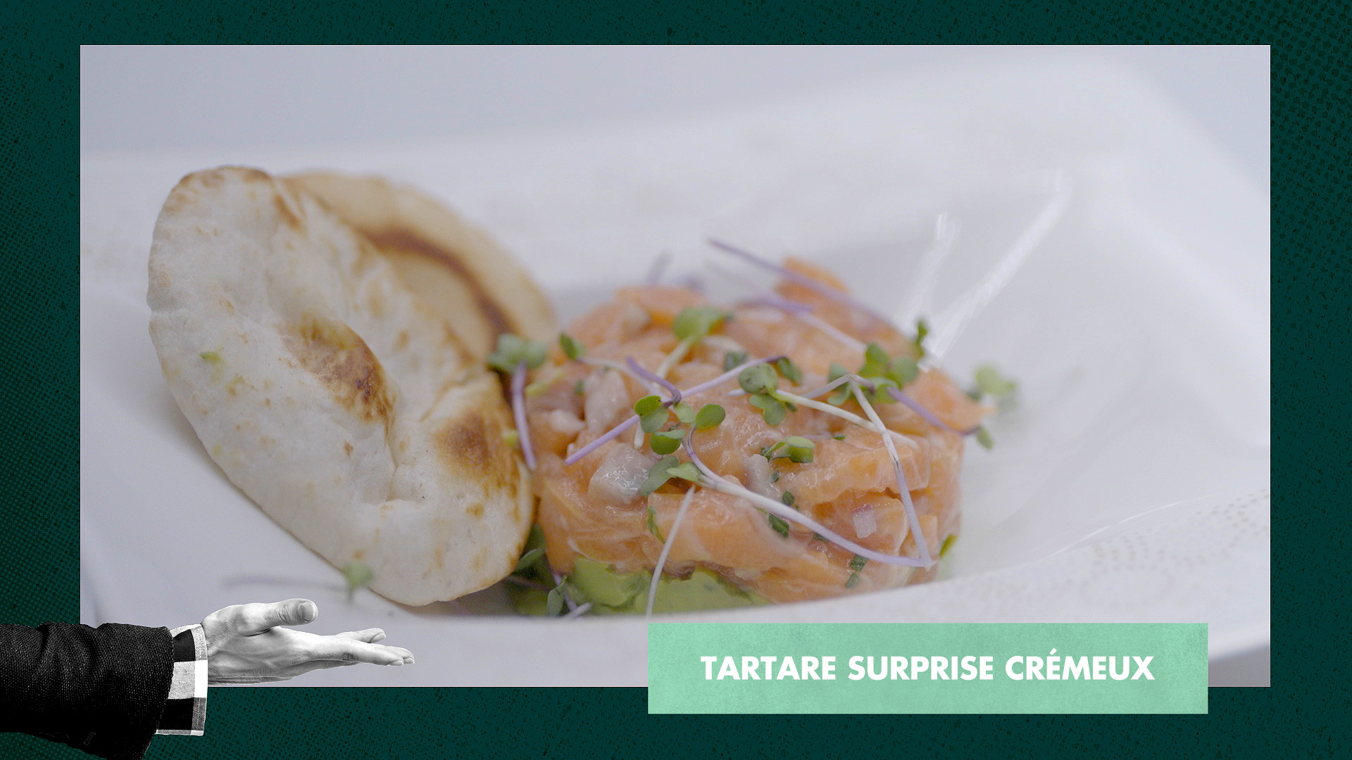 Tartare surprise crémeux