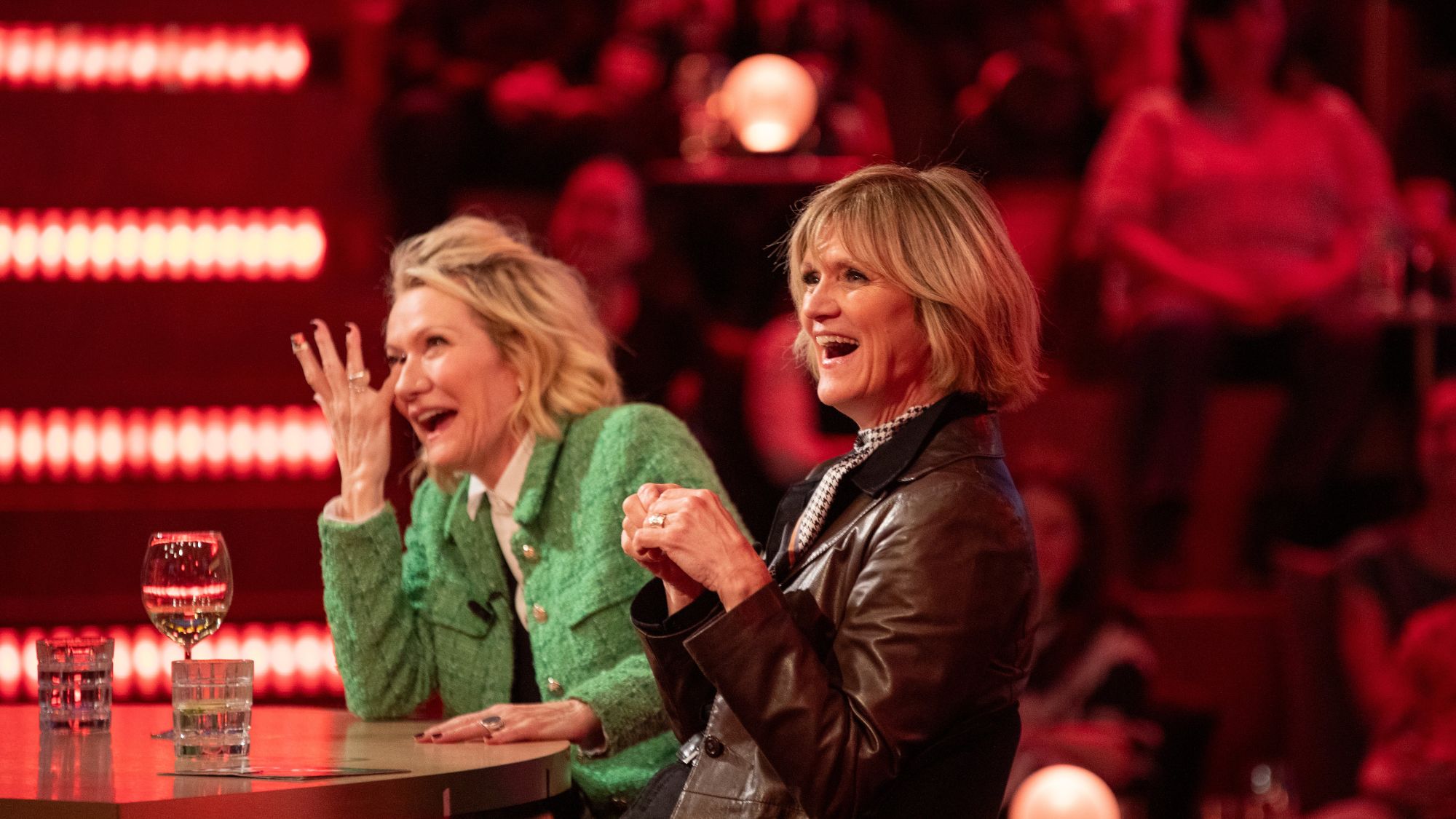 Élise Guilbault interrompt Marc Labrèche et ça dégénère