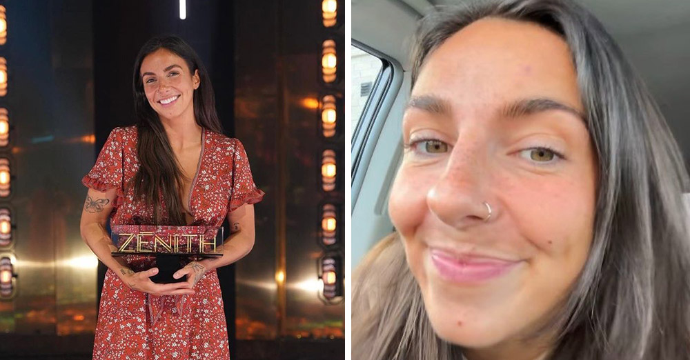 Rafaëlle Roy magnifique sans maquillage pour la finale de Zénith