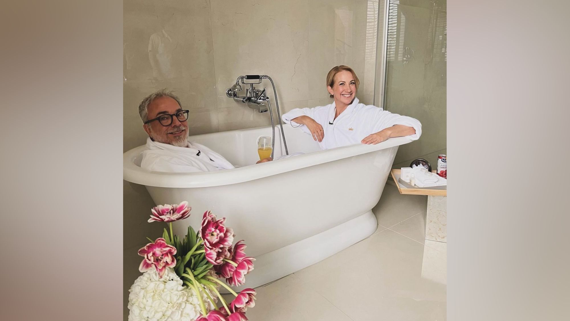 Mélanie Maynard et Christian Bégin partagent un moment privilégié dans ...