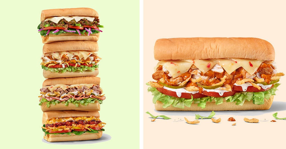 De l’Inde à l'Italie: découvrez les nouveaux sandwichs Subway® inspirés ...