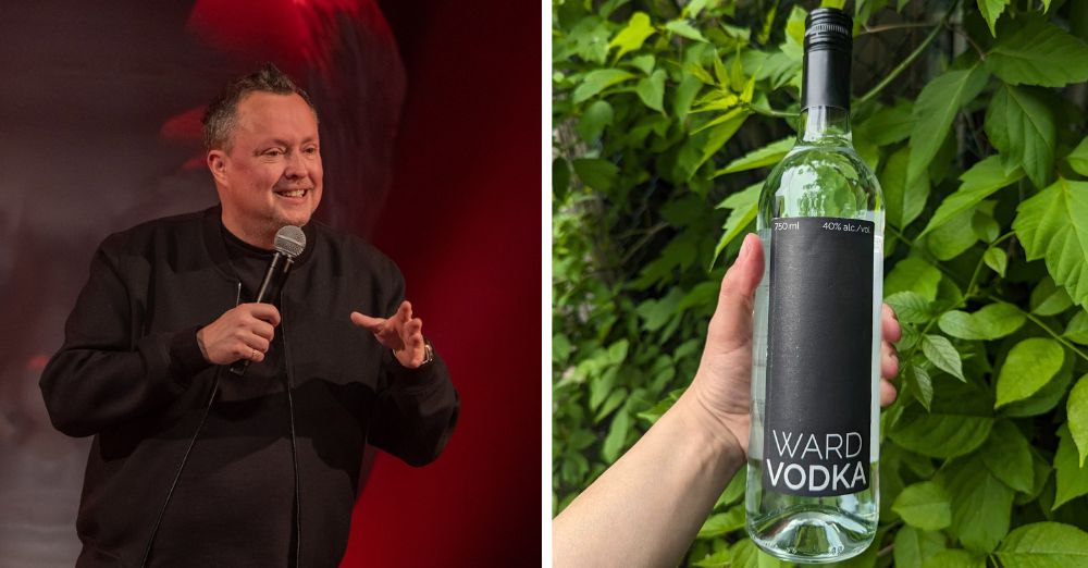 Mike Ward lance une vodka au goût aussi doux que son prix!