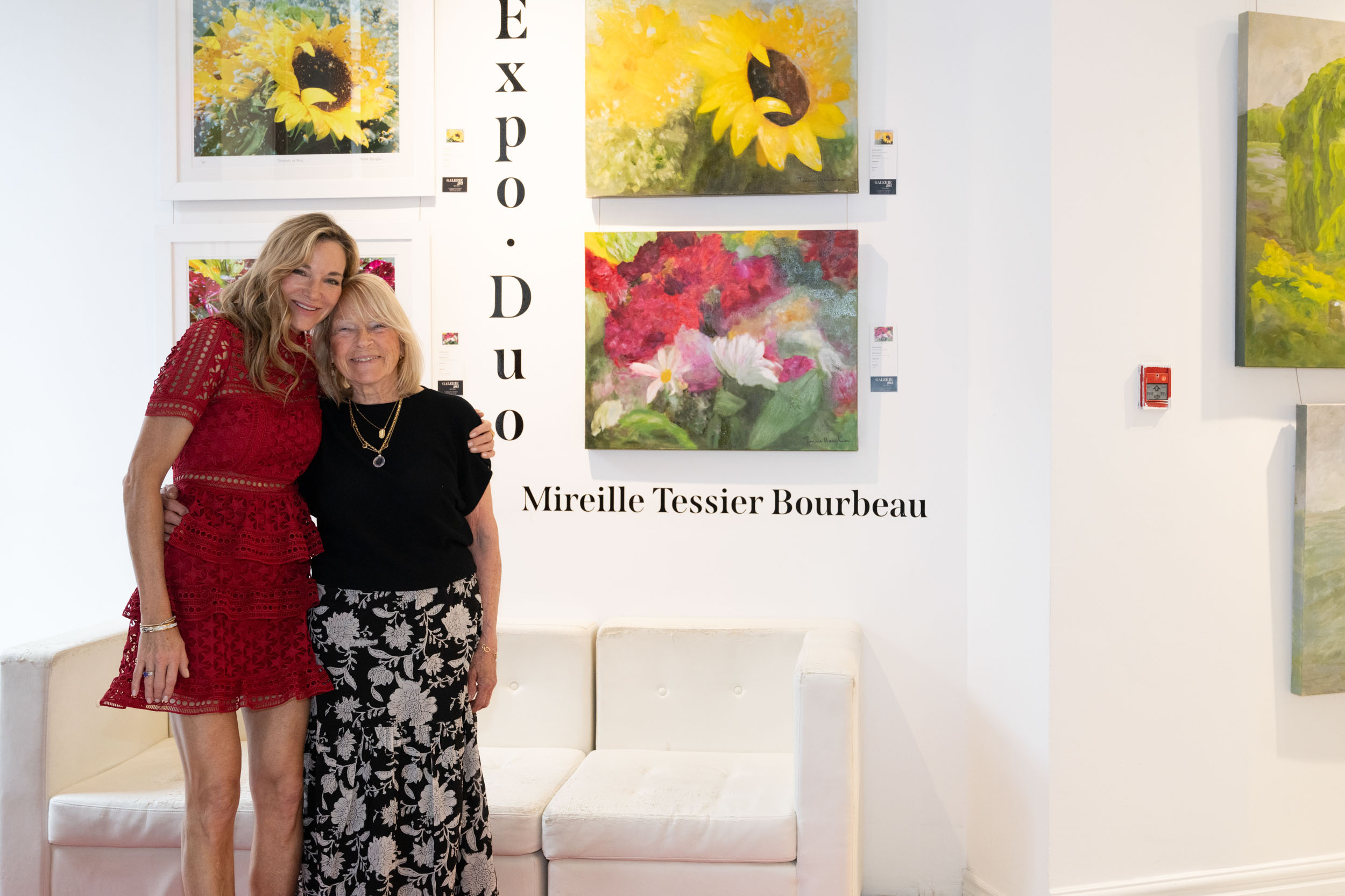 Duo: Deuxième exposition mère-fille pour Pascale Bourbeau et Mireille ...